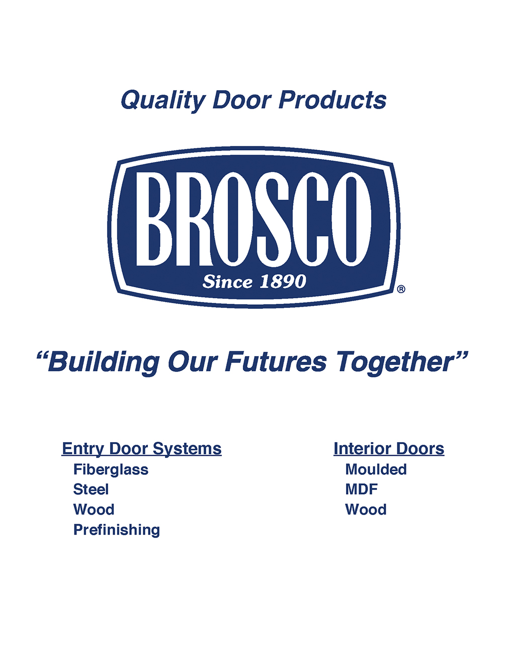 Price Catalog - BROSCO
