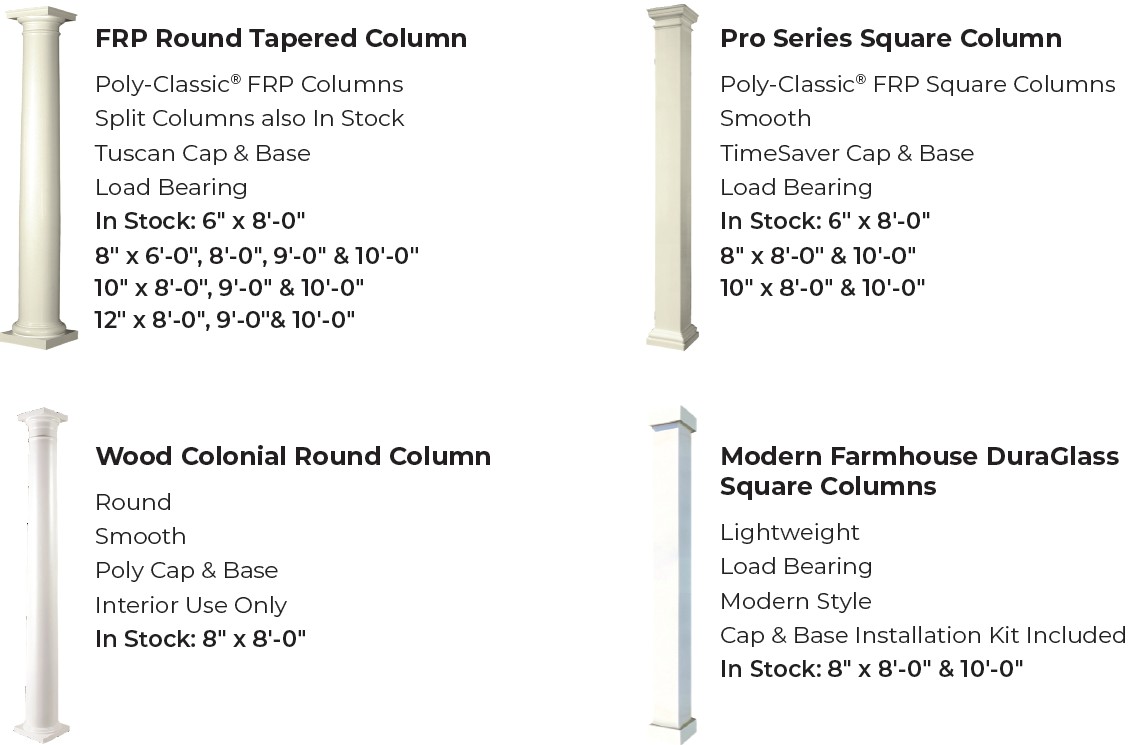 Turncraft Columns - BROSCO